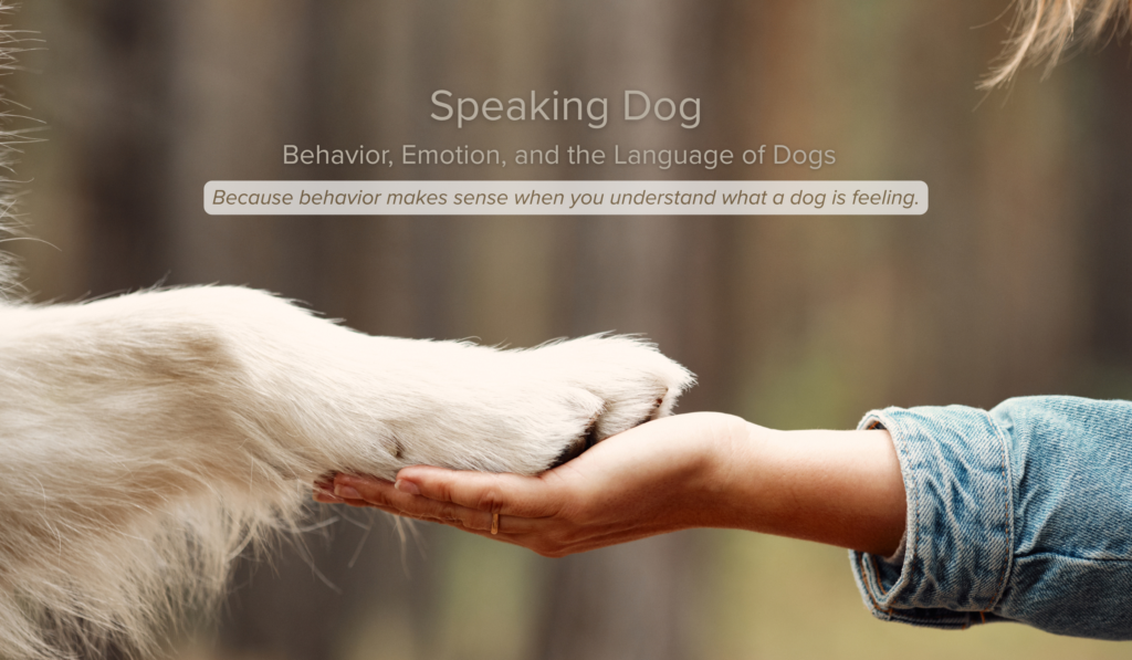 Speaking Dog | Behavior, Emotion, and the Language of Dogs